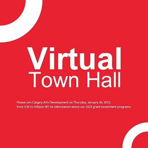 Virtual Town Hall | Program Updates | Calgary Arts Development